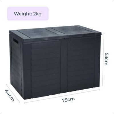 Small Parcel Delivery Box Outdoor Waterproof Plastic Garden Storage ...