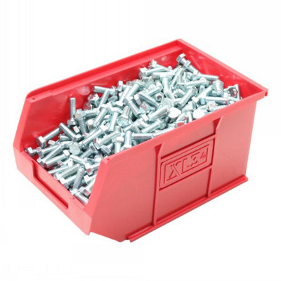 Small Parts Picking Bin 4 Litre Pack of 10 - Red