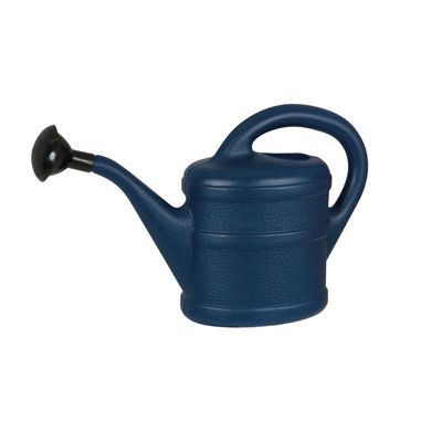 Small Plastic Watering Can 1L Blue Indoor Houseplant Mini Kids Watering Can