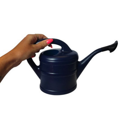 Small Plastic Watering Can 1L Blue Indoor Houseplant Mini Kids Watering Can