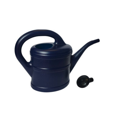 Small Plastic Watering Can 1L Blue Indoor Houseplant Mini Kids Watering Can