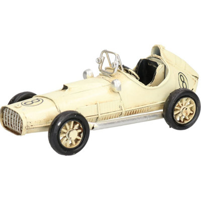 Small Racing Car Metal Ornament Model Sculpture Statue Decoration ...