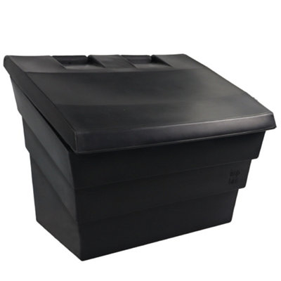 Small Recycled Black Grit Bin - 2 Cu Ft / 50 Kg
