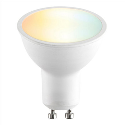SMART 5W GU10 CCT LED Bulb - Colour Changing Technology - Dimmable ...