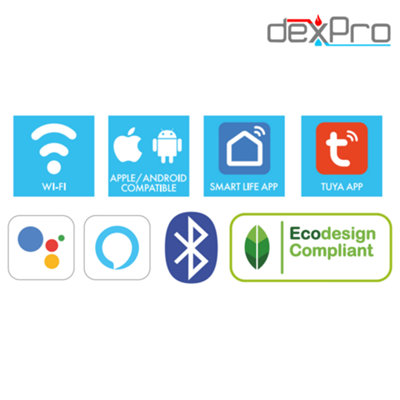 Smart Digital Panel Heater with WiFi - Apple & Android Compatible