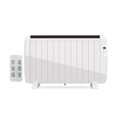 Smart Electric Radiator Heater 2000W, LCD Display, 7-Day Timer Function, Free Standing or Wall ...