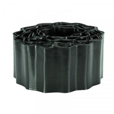 Smart Garden 10cm x 10m Plastic Garden Lawn Path Border Edging Roll