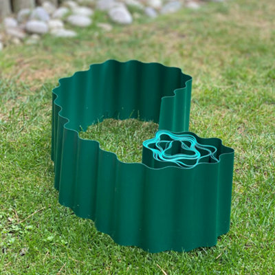 Smart Garden 10cm x 10m Plastic Garden Lawn Path Border Edging Roll