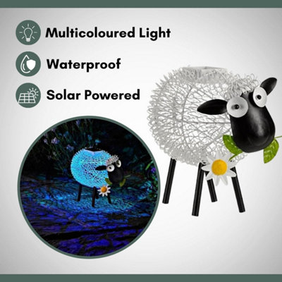 Smart Garden Solar Dolly The Sheep Silhouette Light Garden Light Figure ...