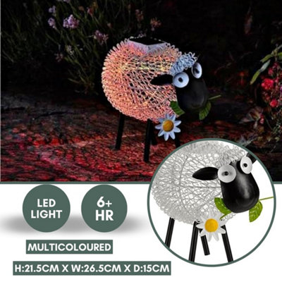 Smart Garden Solar Dolly The Sheep Silhouette Light Garden Light Figure ...