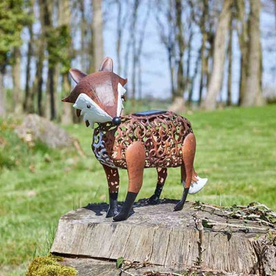 Smart Garden Solar Fox Silhouette Light Garden Light Figure Ornament