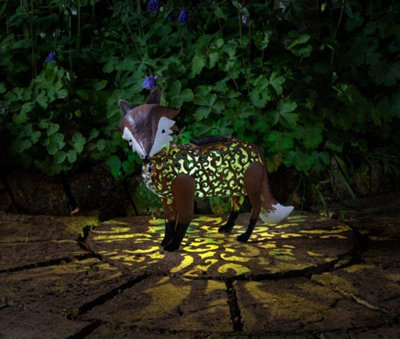 Smart Garden Solar Fox Silhouette Light Garden Light Figure Ornament