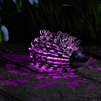Smart Garden Solar Hedgehog Silhouette Light Garden Light Figure ...