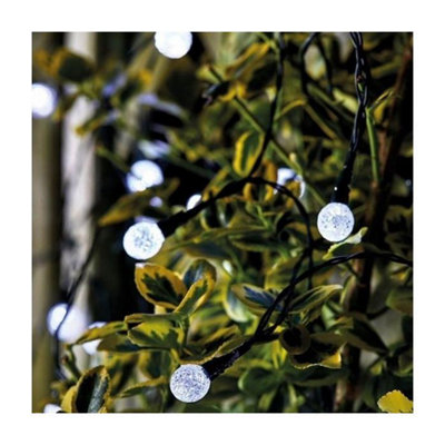 Smart Garden Solar Powered Orbs Ultra String Lights 50