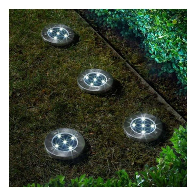 Smart Garden Solar Powered Up Light 4 Pack