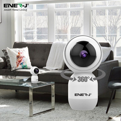 Smart Indoor IP Camera with auto Tracker 1080P 360 Coverage works with ...