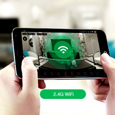 Smart Indoor IP Camera with auto Tracker 1080P 360 Coverage works with ...