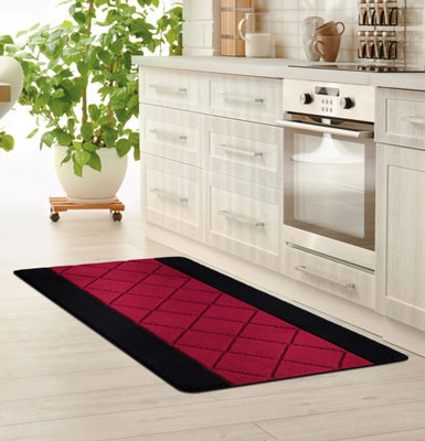 Smart Living Carmela Heavy Duty Machine Washable Hallway Kitchen Non ...