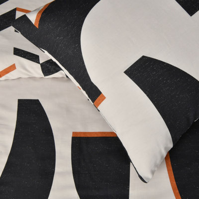 Smart Living Luxury Reversible Polycotton Easy Care Bedding Quilt Cover ...