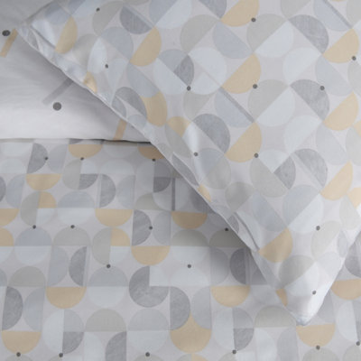 Smart Living Luxury Reversible Polyester Easy Care Bedding Quilt Cover ...