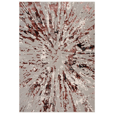 Smart Living Luxury Soft Modern Shimmer Sunset Rug for Living & Bedroom ...