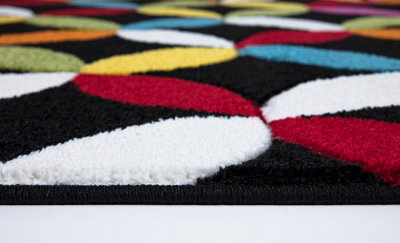 Smart Living Modern Thick Soft Carved Area Rug, Living Room Carpet ...