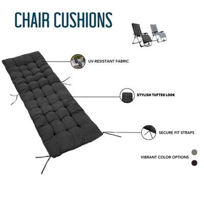 Smart Living Outdoor Seat Cushion with Thick Padding for Maximum ...