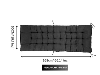 SMART LIVING OUTDOOR SEAT CUSHION WITH THICK PADDING FOR MAXIMUM ...