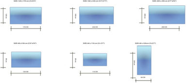 Smart Living Shaggy Soft Thick Area Rug, Living Room Carpet, Kitchen ...