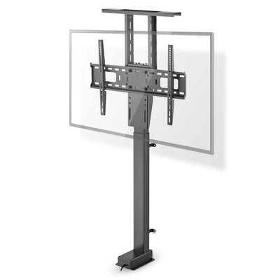 Smart Motorised Lift TV Stand for 37-80" Screen Max 60kg Adjustable ...