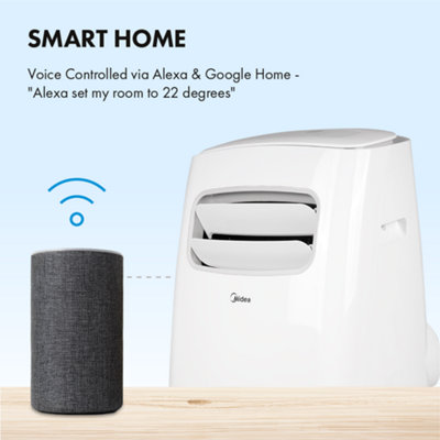 Smart Portable Air Conditioning Unit 3.5KW 12000BTU Works with Alexa by ...