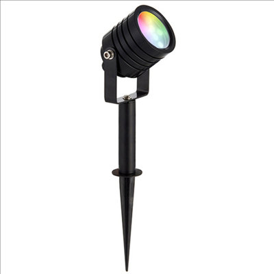 Smart Wi-Fi Adjustable Ground Spike Spotlight - 2.5W RGB LED ...