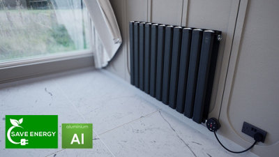 Smart WiFi Aluminium Electric Radiator. Low Energy consumption, High ...
