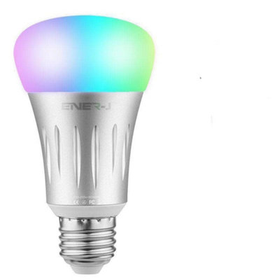 Smart WiFi GLS RGB+W 7W LED Bulb E27 base, Timer Function to freely ...