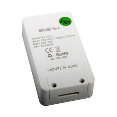 Smart WIFI Inline Switch with Timer, On Off switch, Voice & App Remote ...