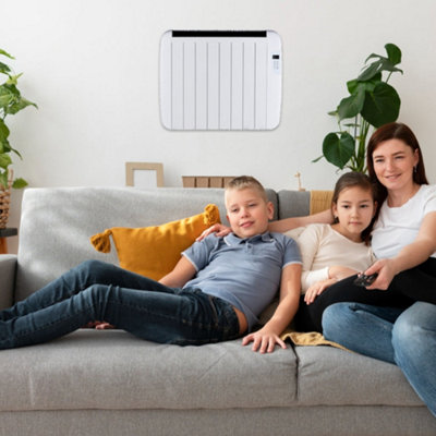 Smart WiFi Radiator Heater 1200W, White Body (720x580x55mm)