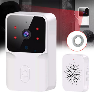 Smart WiFi Wireless Video Doorbell Security Ring Phone Camera Door Bell ...