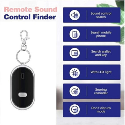 Smart Wireless Bluetooth Key Finder with Whistle Sound Anti Lost Tracker