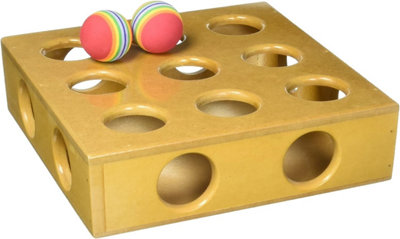 SmartCat Cat Toy Box Hide & Seek Ball Indoor Game Interactive