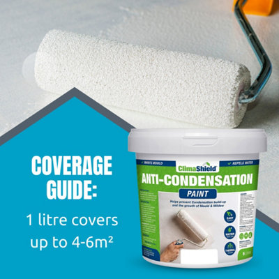 SmartSeal Anti-Condensation Paint, Devon Cream (75ml SAMPLE) Bathroom ...