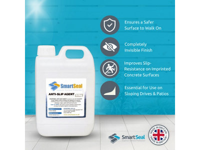 Smartseal Anti-Slip Additive, Mix With Imprinted Concrete Sealer ...