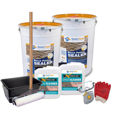 Smartseal Block Paving Diy Bundle Transform And Protect Driveway Block Paving Sealer Matt