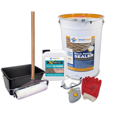 Smartseal Block Paving Sealer DIY Bundle, Transform and Protect ...