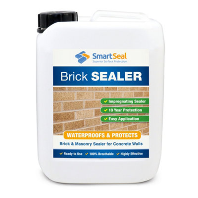 Smartseal - Brick Sealer (5L) - Dry & Breathable - Brick Waterproofer ...