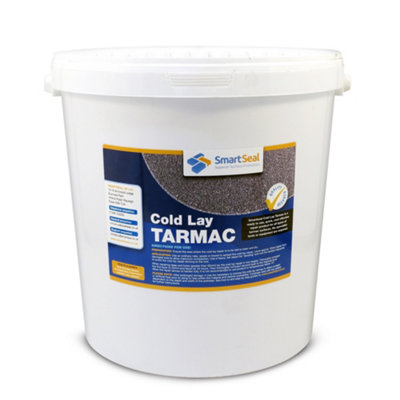 Smartseal - Cold Lay Repair Tarmac & Asphalt (12.5kg), BLACK - Repairs ...