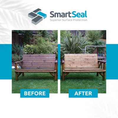Smartseal Decking Cleaner, Fast Acting Deck Cleaner, Removes Moss ...