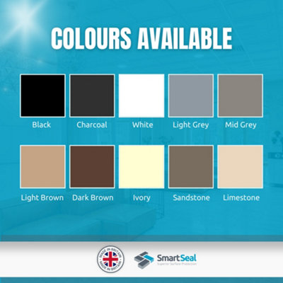 Smartseal Grout Restorer, Grout Magic (Dark Brown), Grout Sealer ...