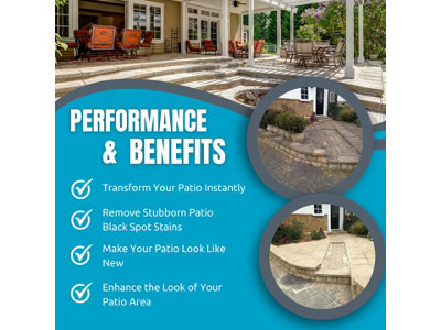 Smartseal - Patio Cleaner Xtreme, Black Spot Patio Cleaner, Dirt and ...