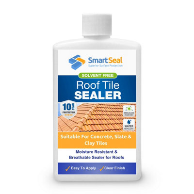 Smartseal Roof Tile Sealer, 100ml Sample, For Concrete, Slate & Clay ...