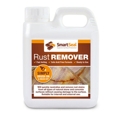 Smartseal - Rust Remover (1L) - Safe ready-to-apply, non-acidic rust ...